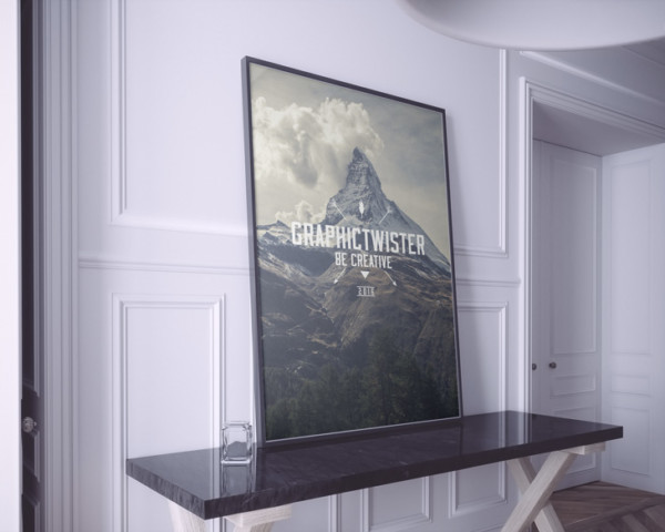 Classic Poster Mockup