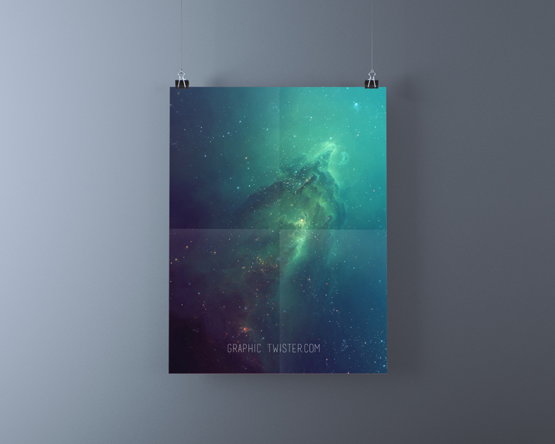 Realistic Poster Mockup